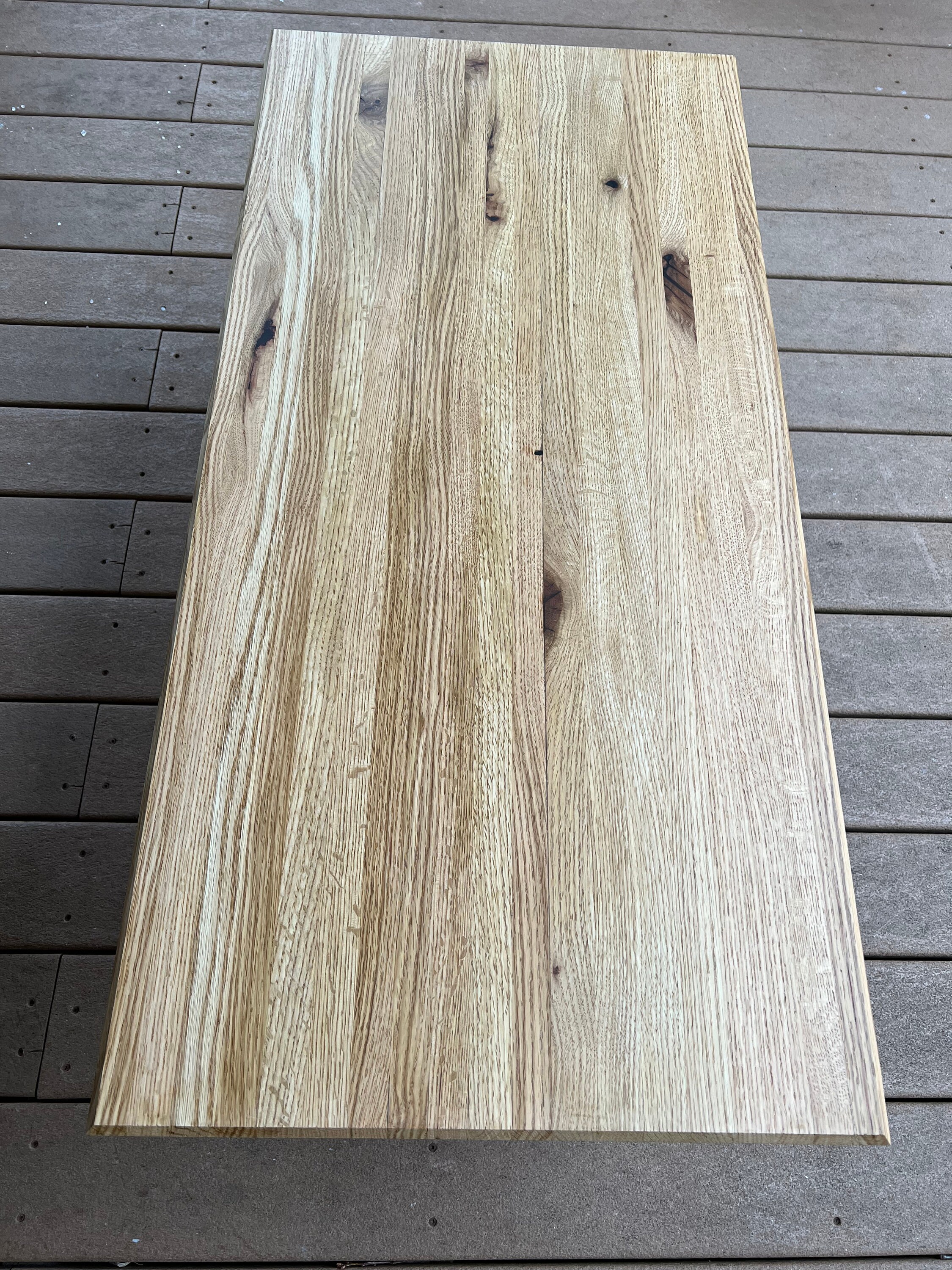 Reclaimed Oak Pallet Butcher Block Style Coffee Table - Etsy