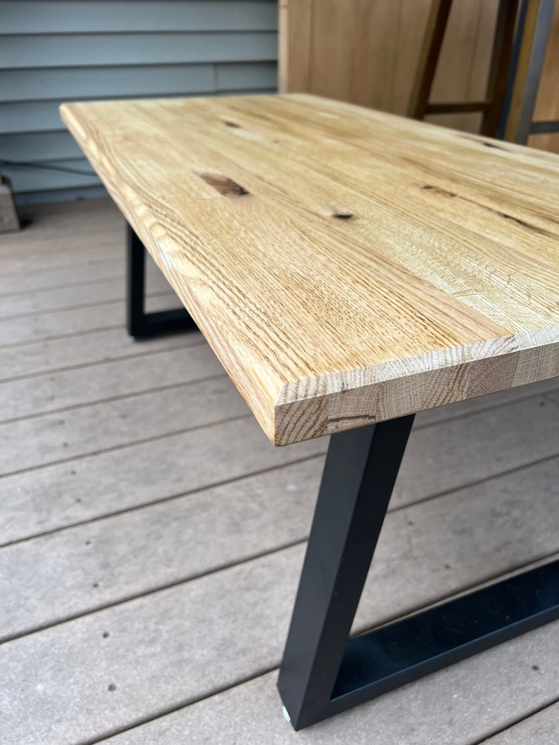Reclaimed Oak Pallet Butcher Block Style Coffee Table - Etsy