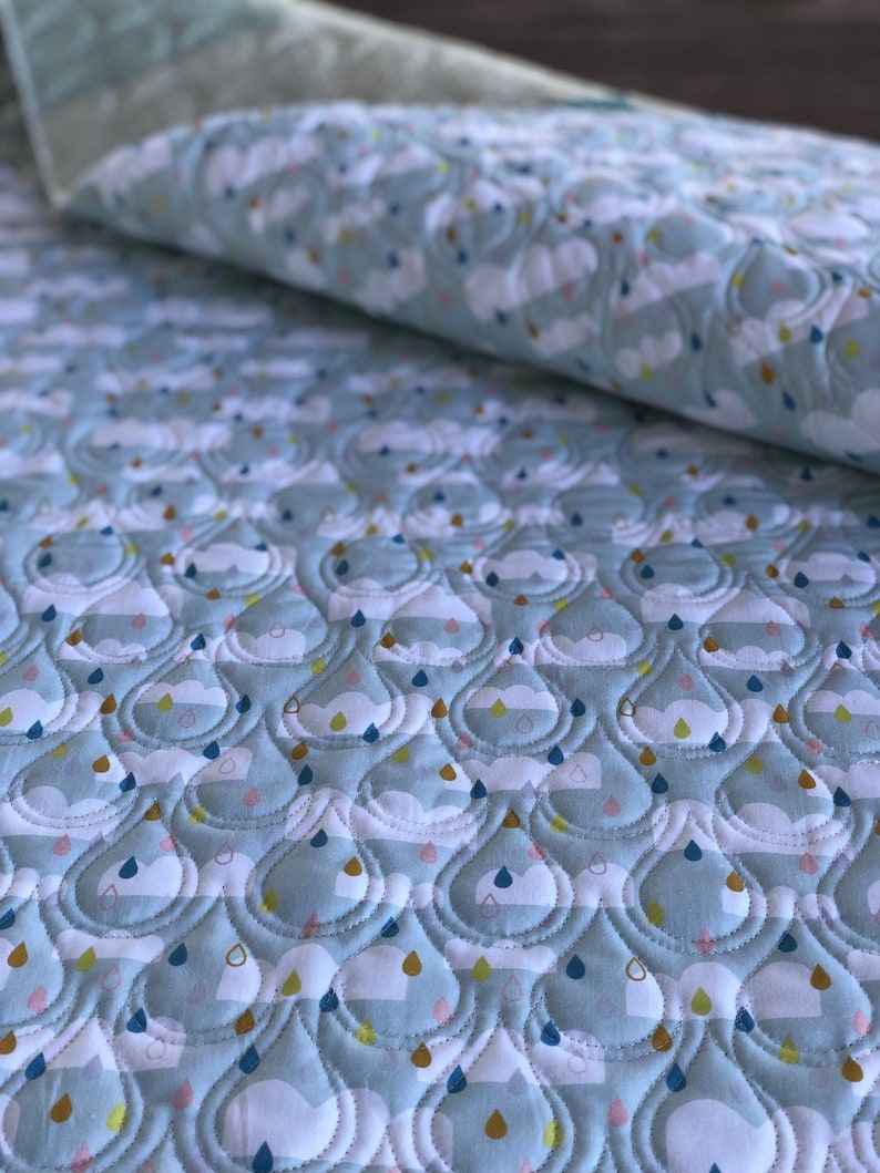 Blue Baby Quilt - Etsy