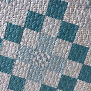 Blue Baby Quilt - Etsy