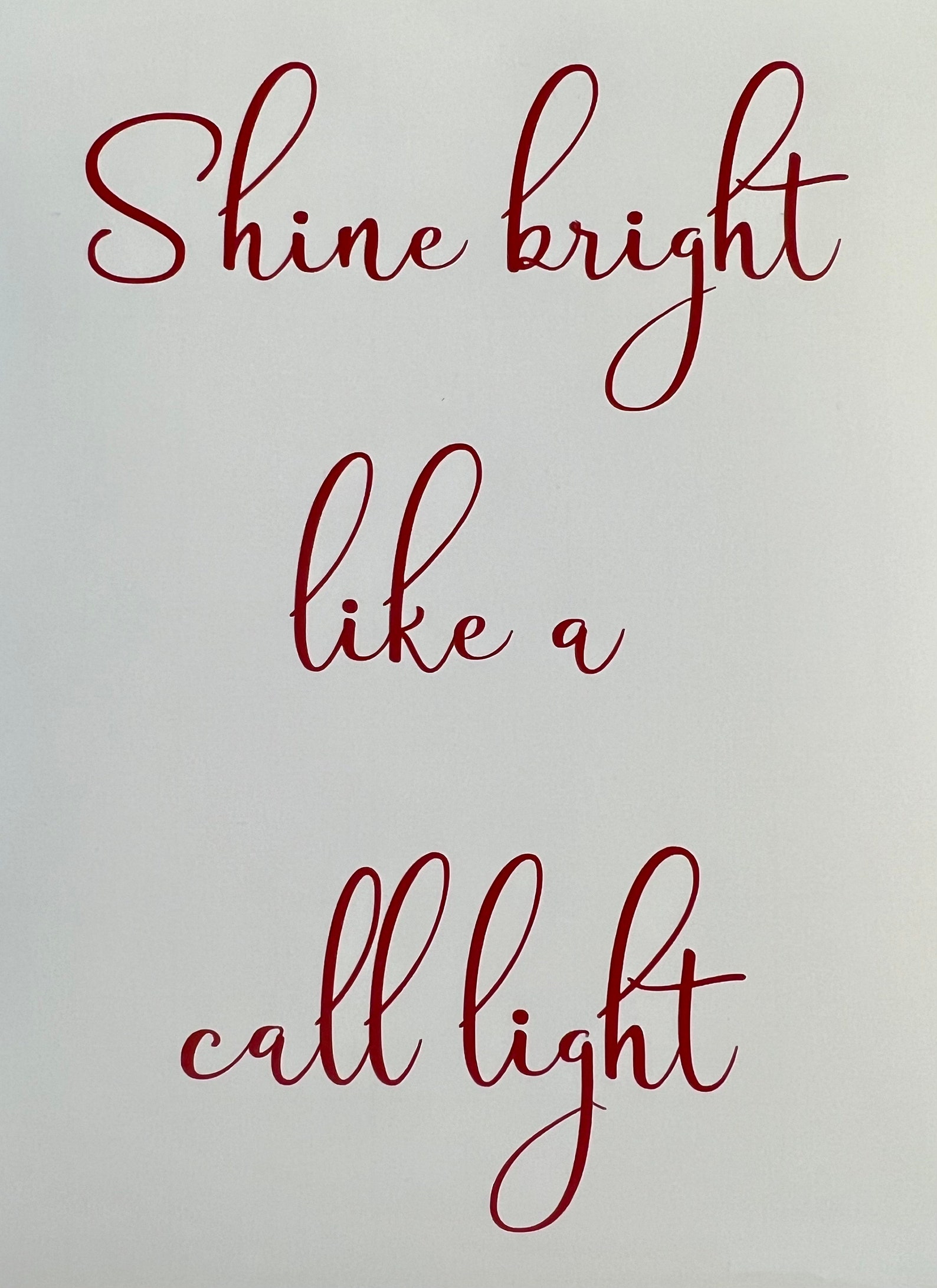 Shine Bright Decal - Etsy