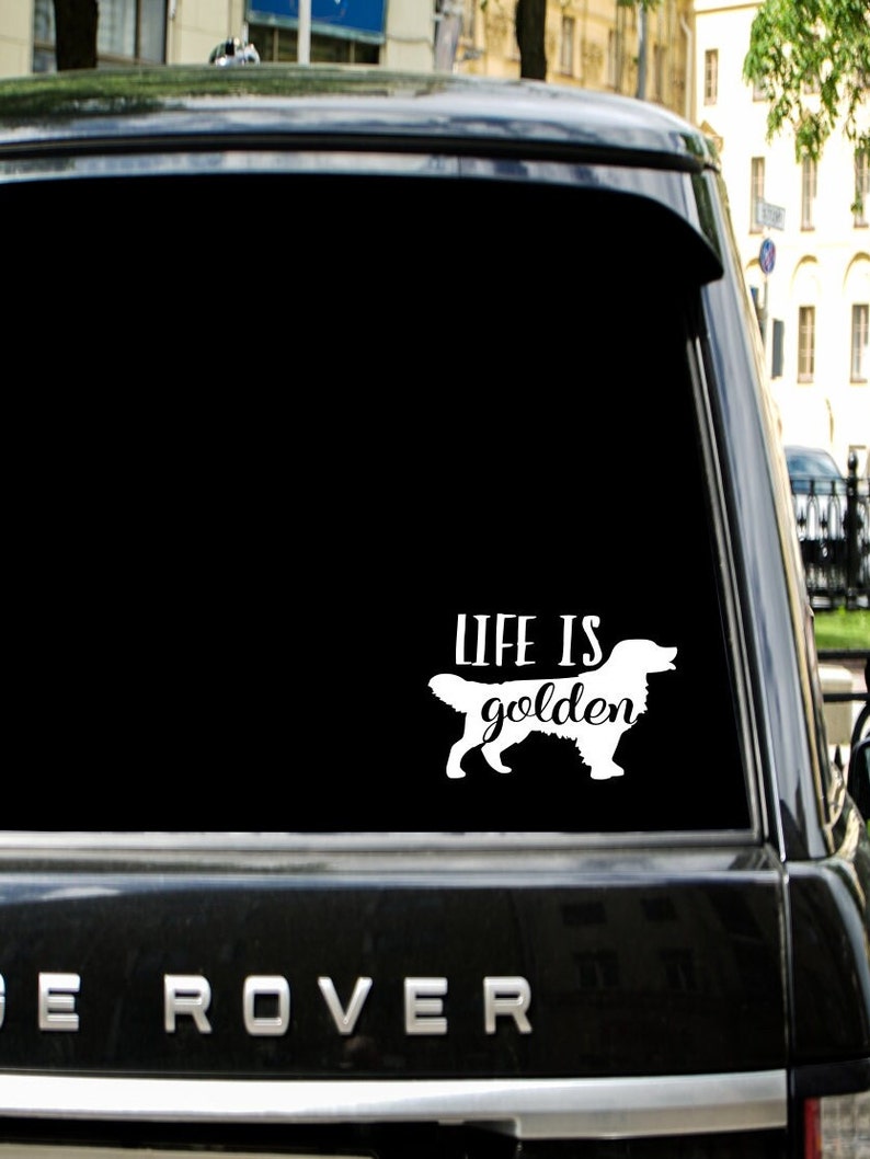 Life is Golden Decal - Etsy