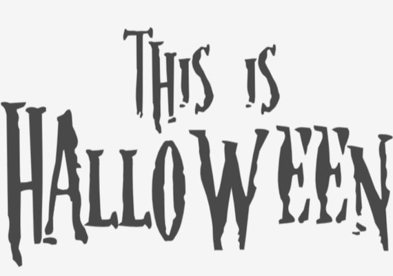 This is Halloween Vinyl Wall or Window Decal - Etsy