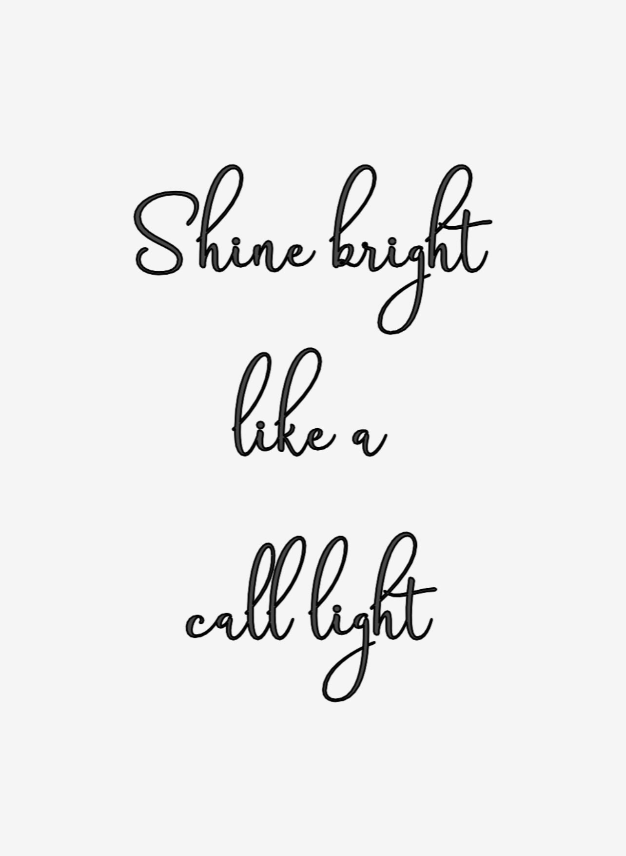 Shine Bright Decal - Etsy