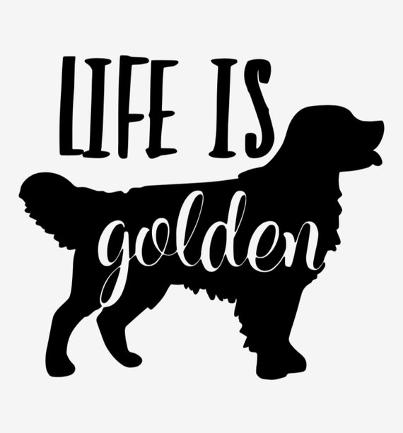 Life is Golden Decal - Etsy