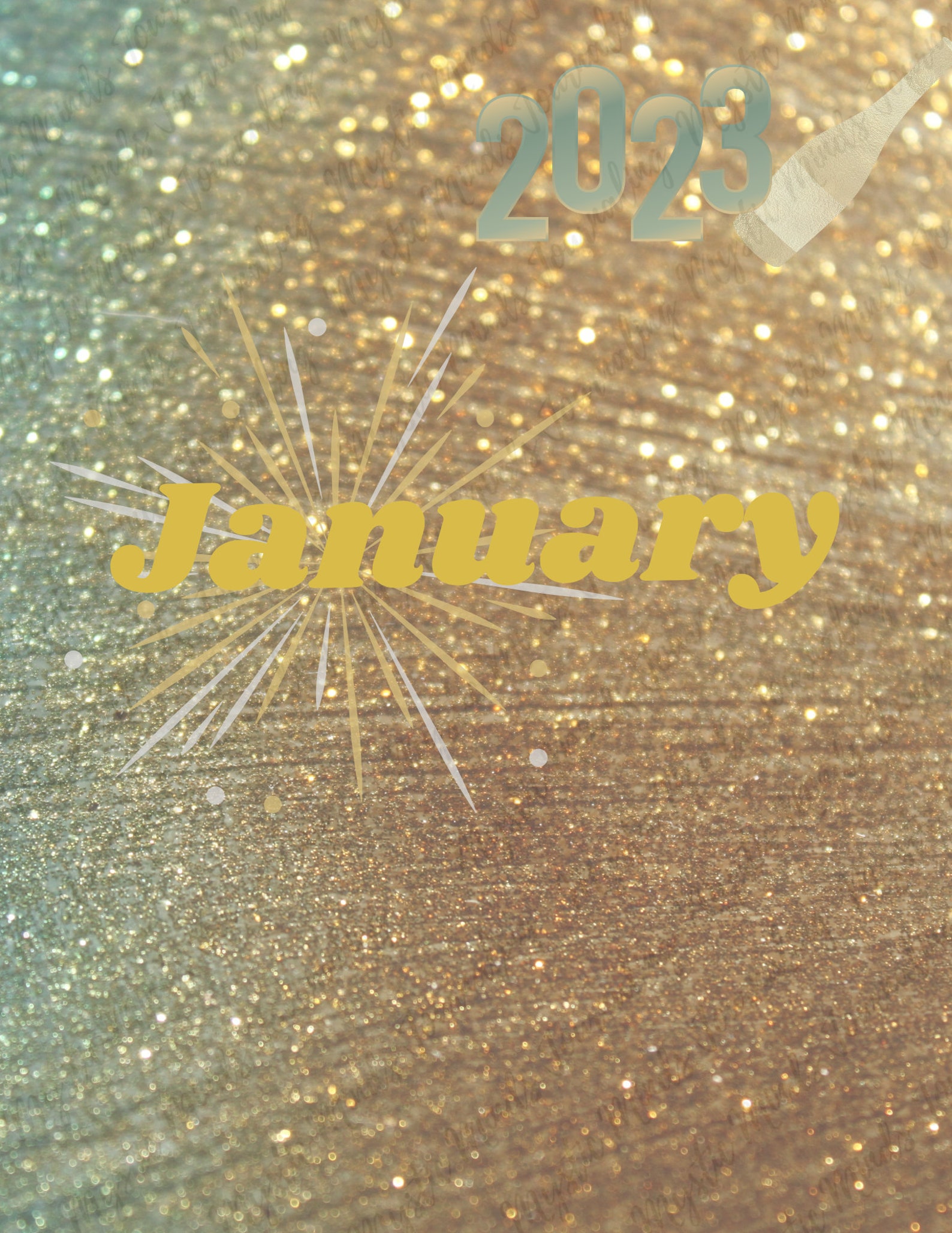 Bullet Journal-celebration Title Page - Etsy