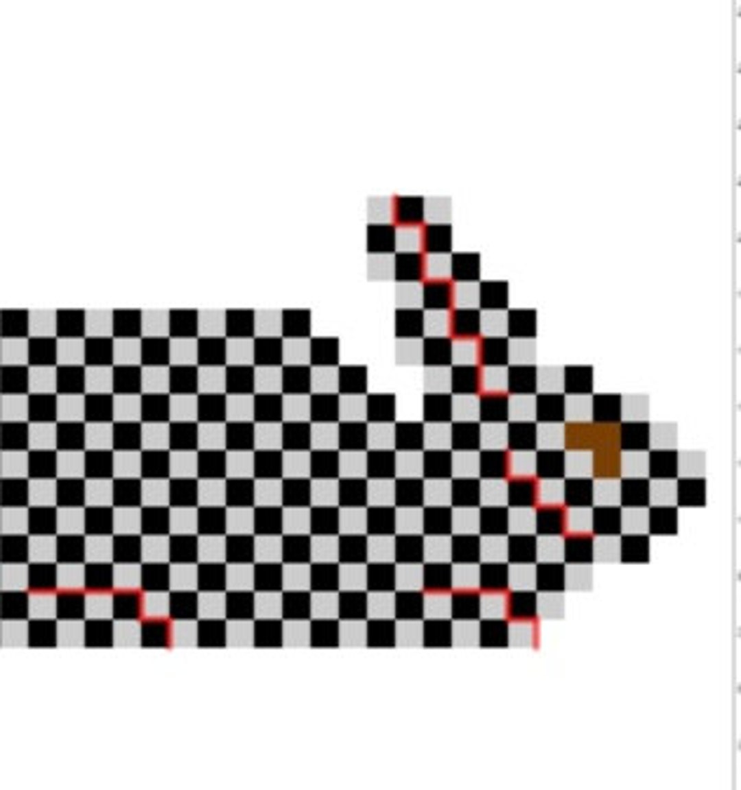 Silver Rabbit Graph - Etsy