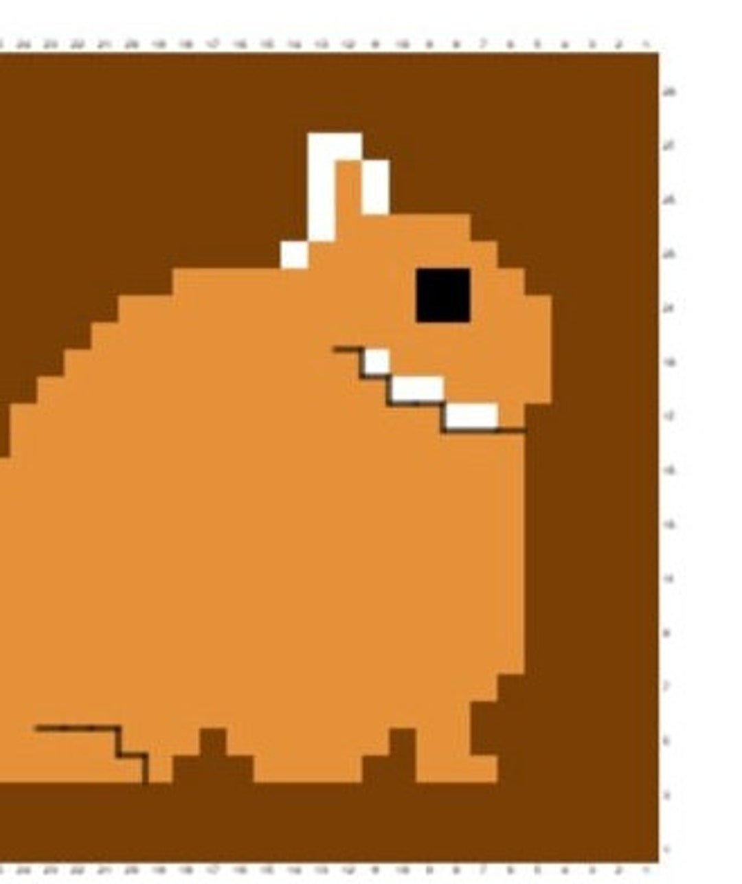 Jersey Wooly Rabbit Graph - Etsy