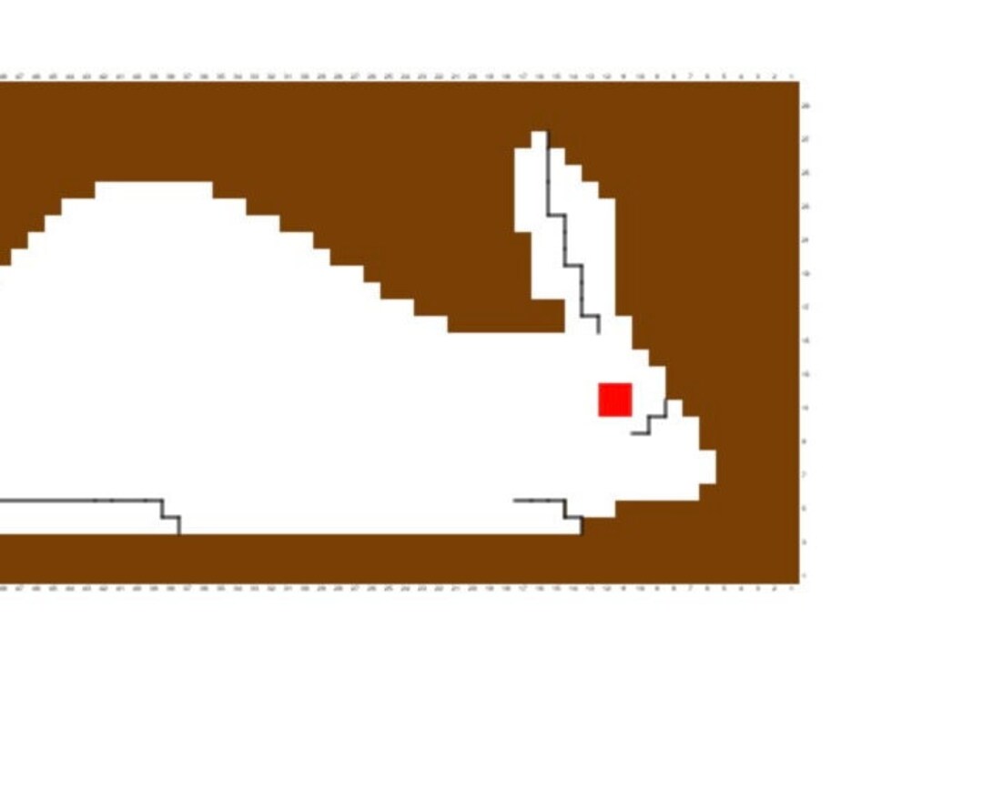 American Rabbit Crochet Graph - Etsy