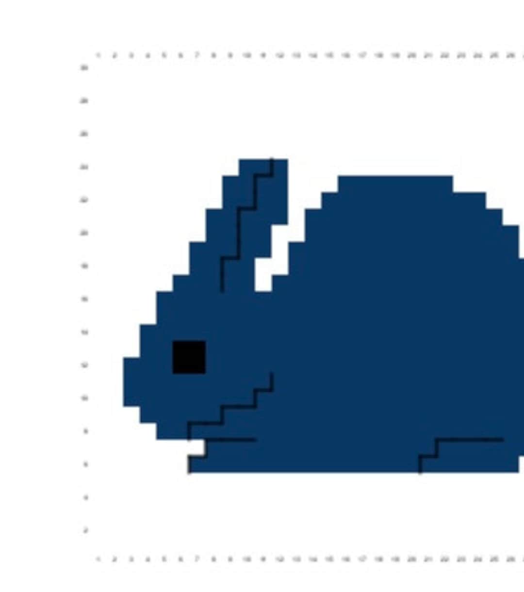 Mini Satin Rabbit Graph - Etsy