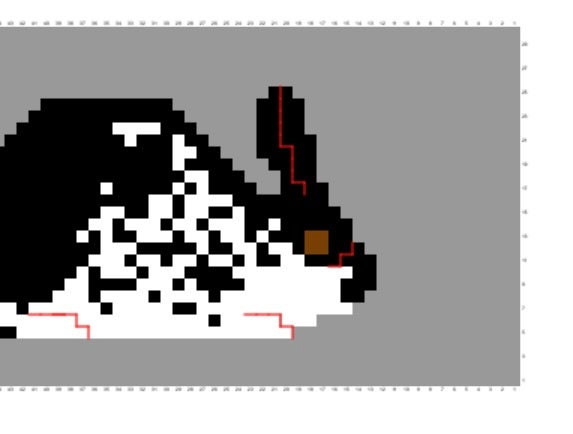 New Zealand Rabbit Graph - Etsy