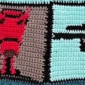 Star Wars Fan Art Crocheted Squares -SINGLE - Etsy