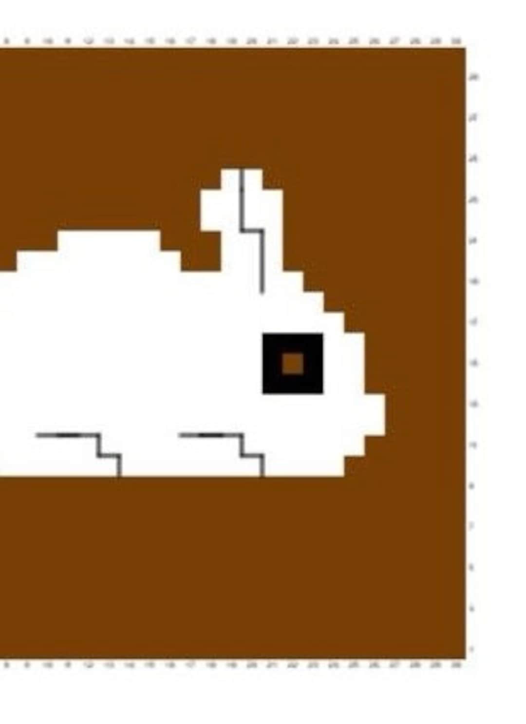 Dwarf Hotot Rabbit Graph - Etsy