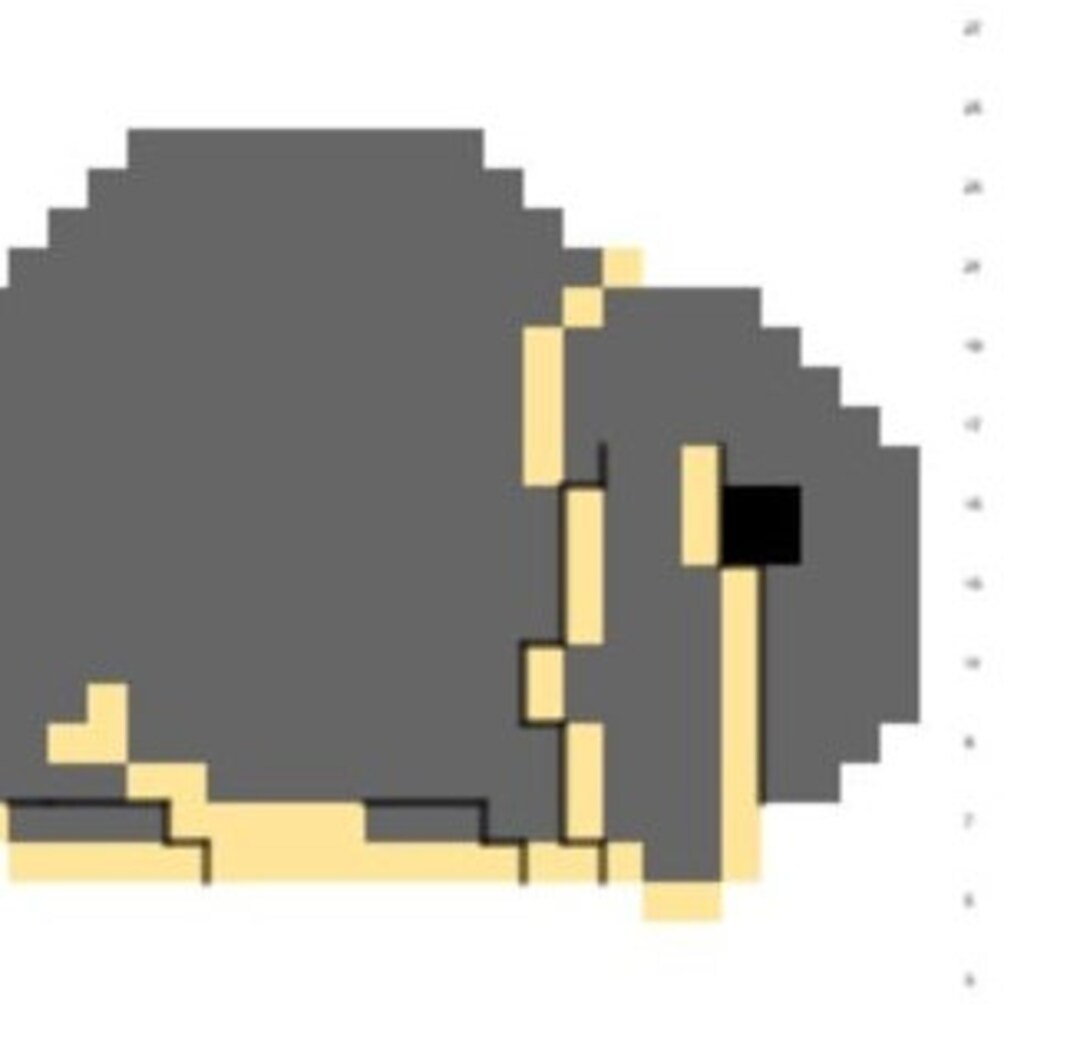 Mini Lop Rabbit Graph - Etsy