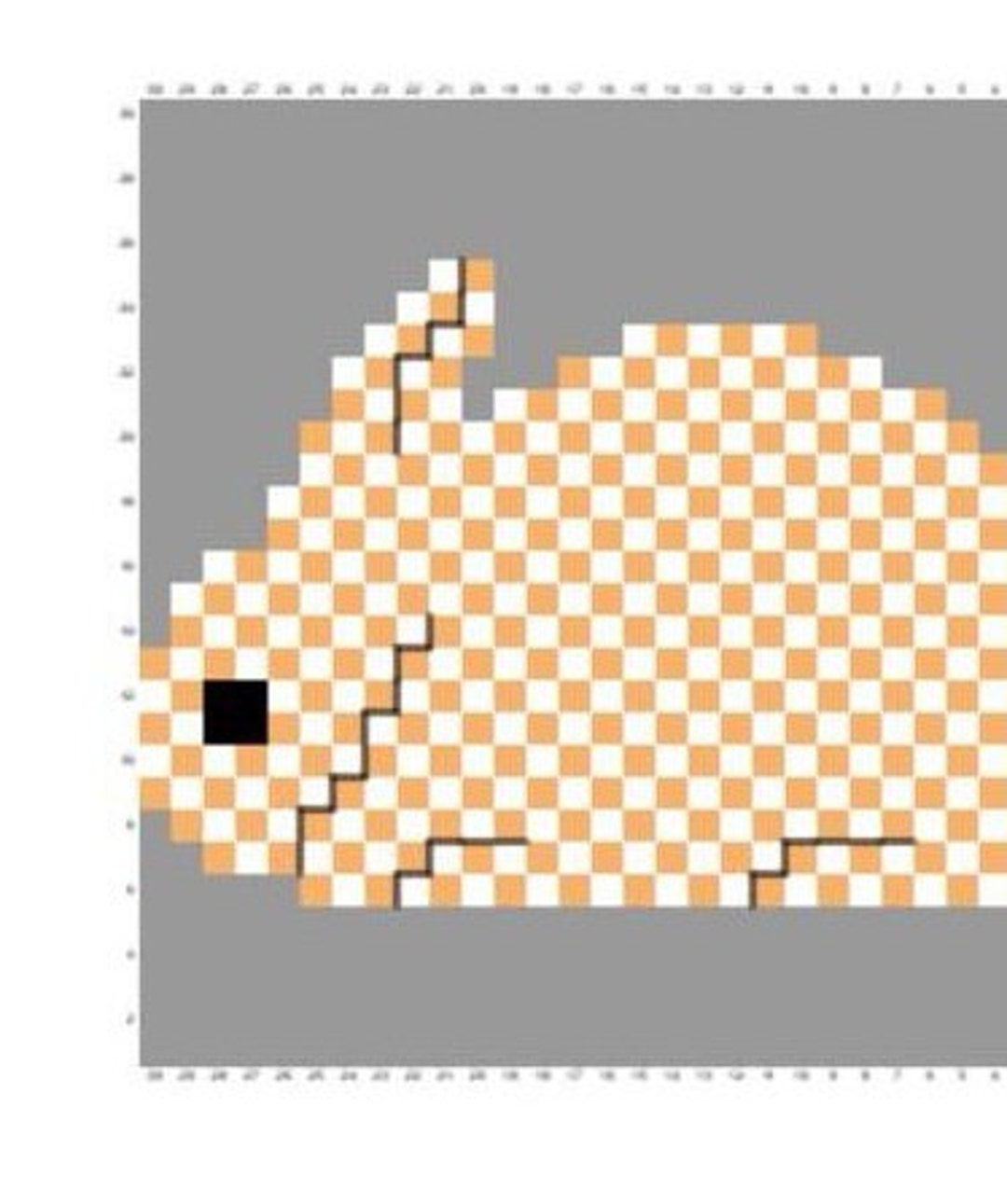 Creme D’argent Rabbit Graph - Etsy