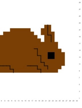 Polish Rabbit Graph - Etsy