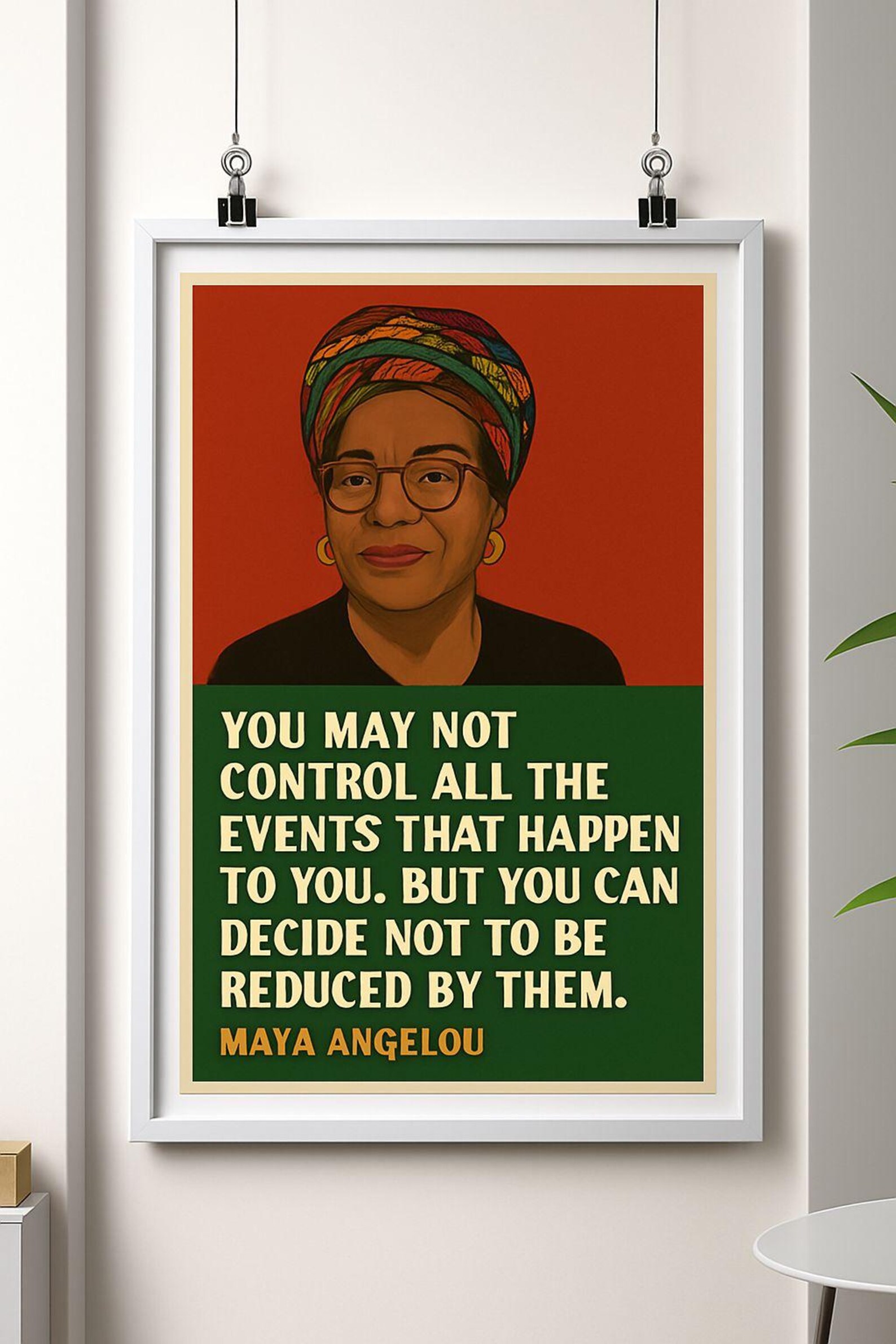 Maya Angelou Juneteenth Printable Poster Digital Download Inspirational ...