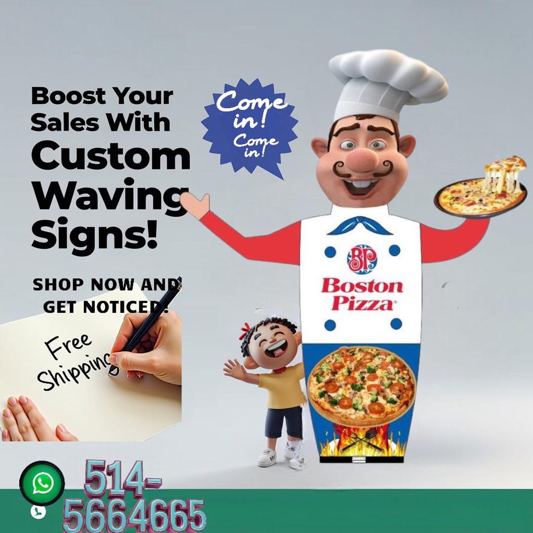 Giant Inflatable Chef Man: Custom Advertising Mascot - Etsy