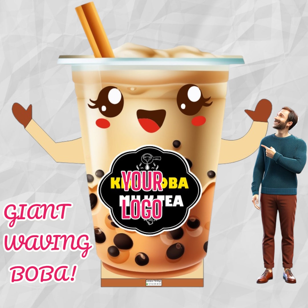 Custom Boba Tea Inflatable: Giant Outdoor Advertising Display (8-13 Ft ...