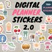Planner Stickers Planner Meetup Contact Cards Style One - Etsy
