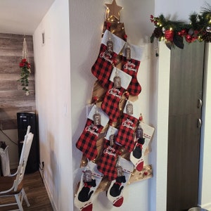 Stocking Tree (wall Mounted) - Etsy