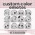 Custom Color Twitch Emotes / Custom Colour / Cute Chibi Girl / Premade ...
