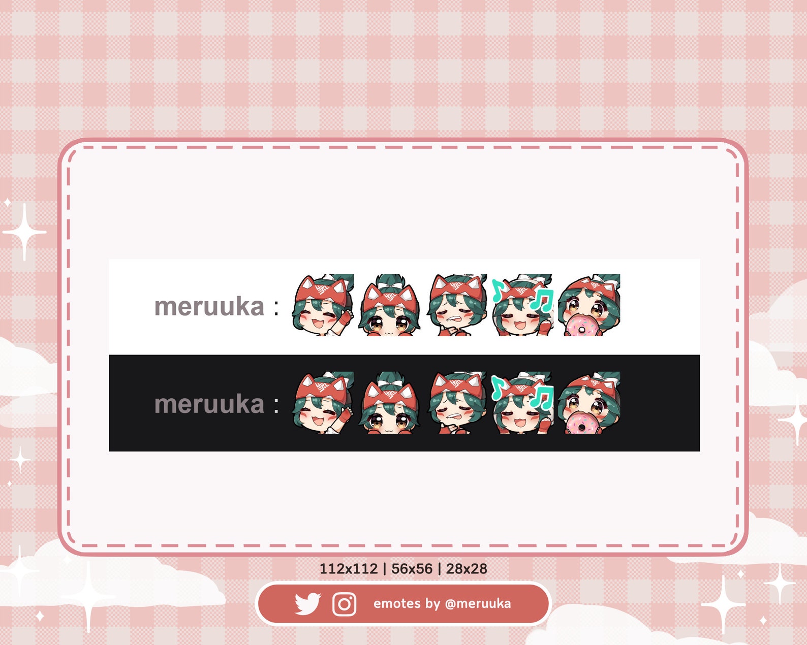 Overwatch Kiriko SHEESH Emote / OW / Twitch / Discord / Youtube ...