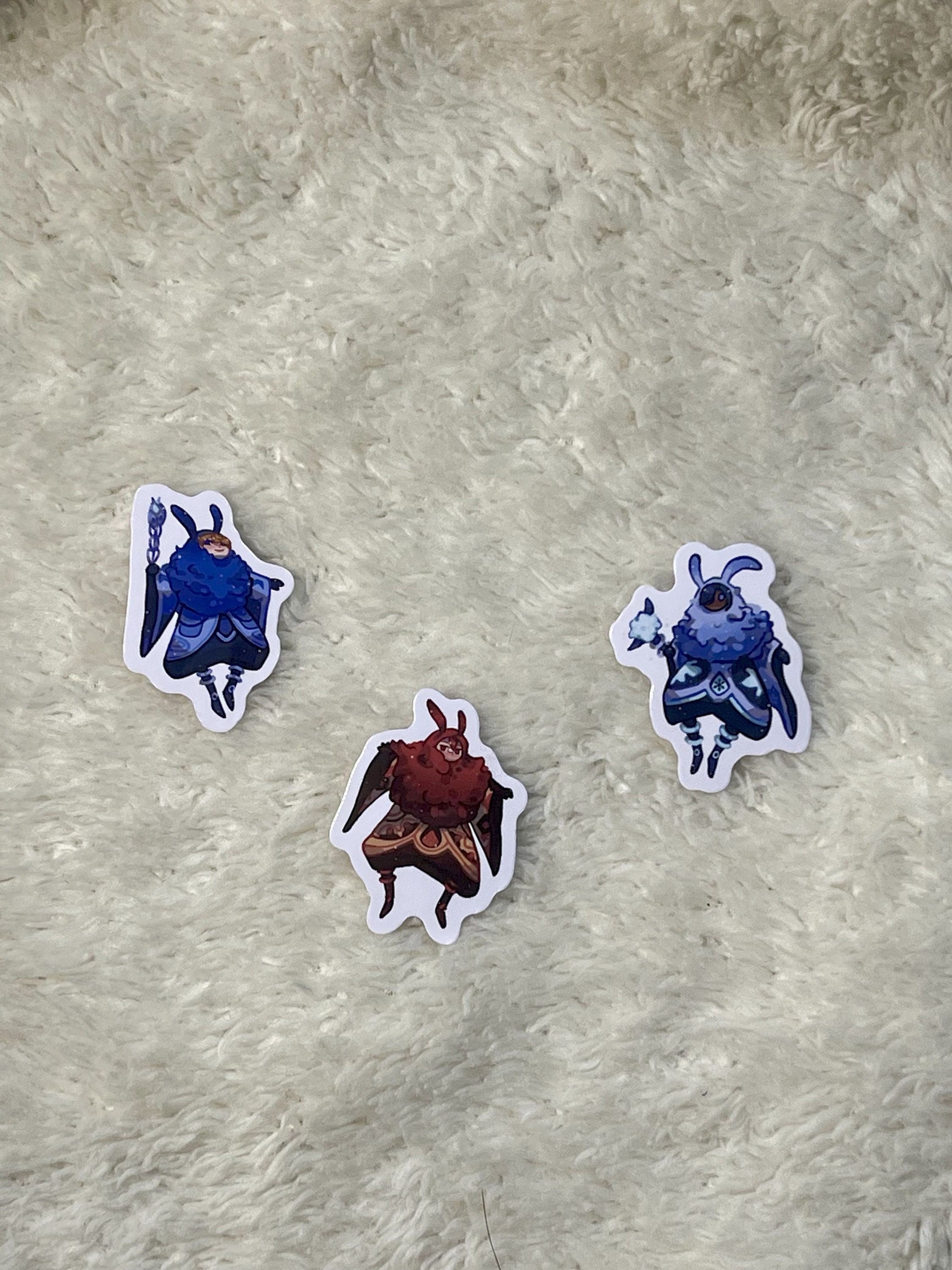 Genshin Impact Character Abyss Mage Stickers - Etsy