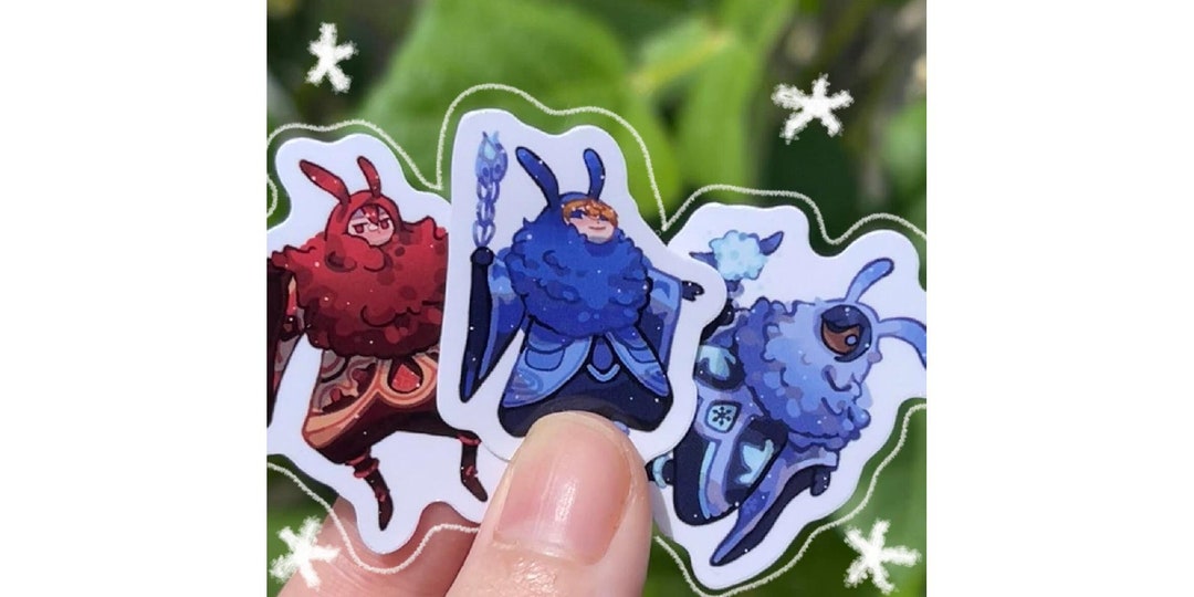 Genshin Impact Character Abyss Mage Stickers - Etsy