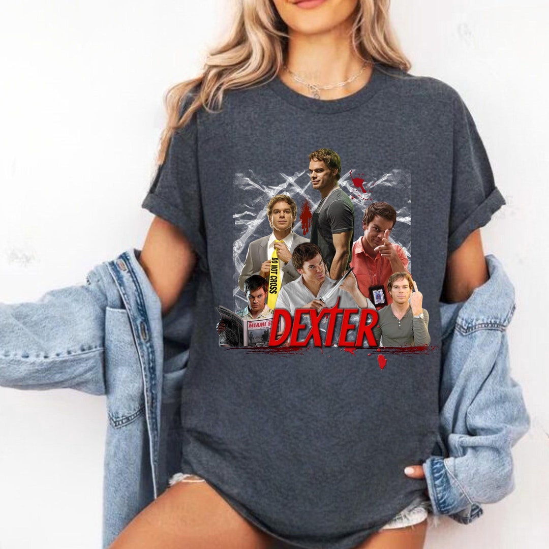 Dexter Morgan Inspired Homage, T-shirt, Graphic Tee, Plastic, 90's ...