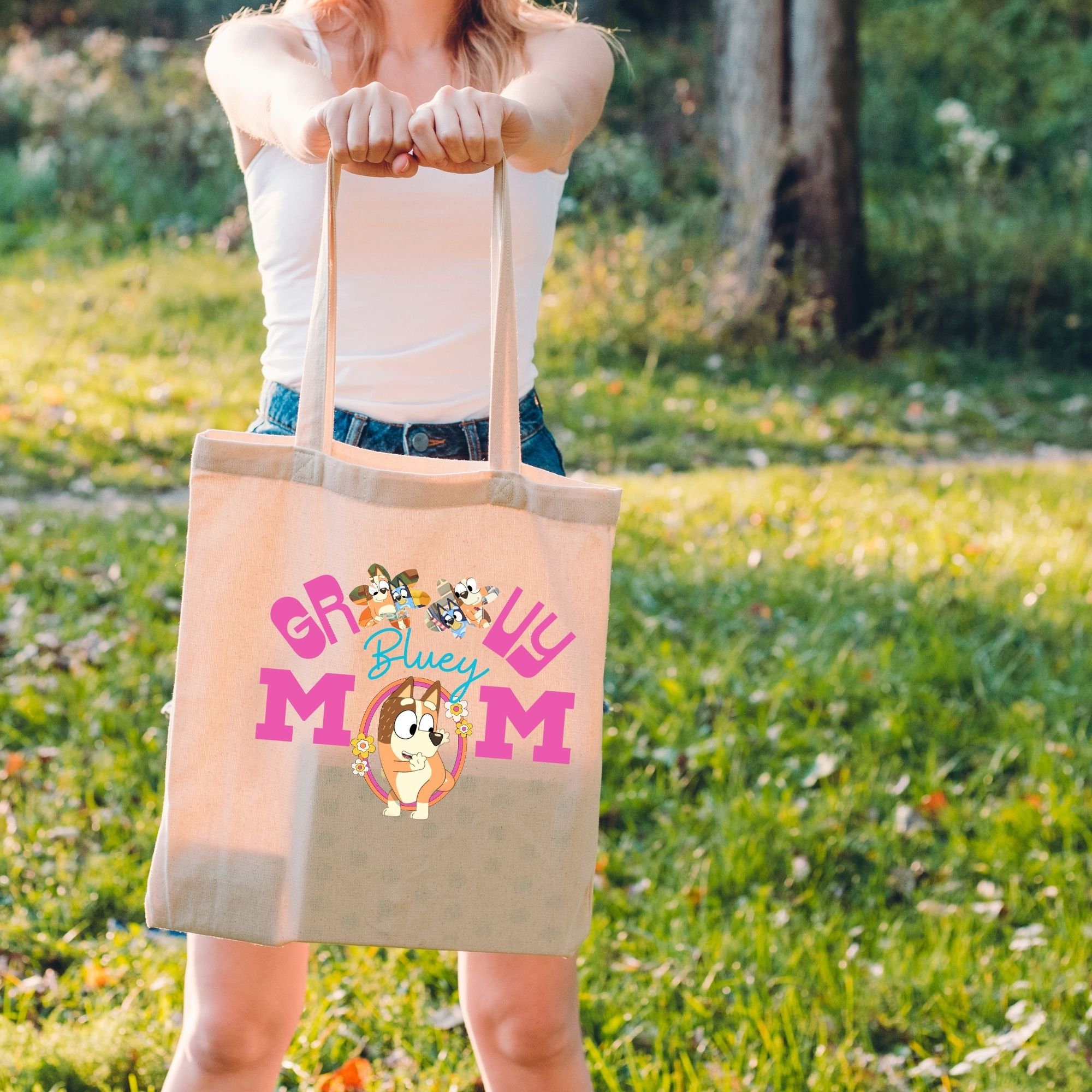 Groovy Bluey Mom Mama ,chilli , Popular Childrens Show , Fan Art PNG ...