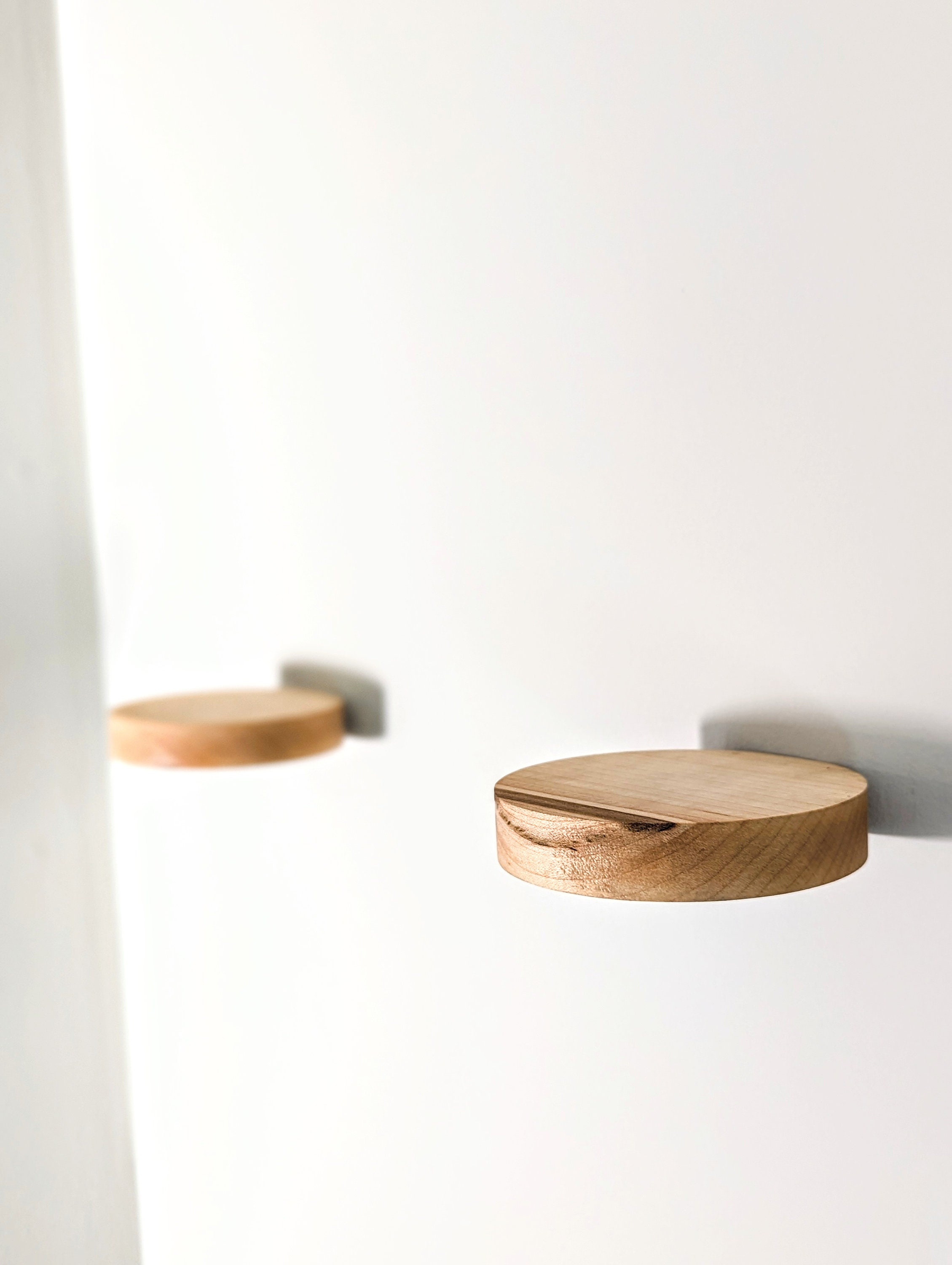 Handcrafted Maple Floating Shelf: Minimalist Wall Decor - Etsy