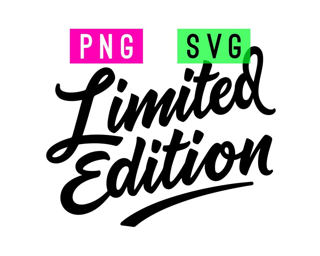 Limited Edition SVG + PNG | Artpush - Etsy