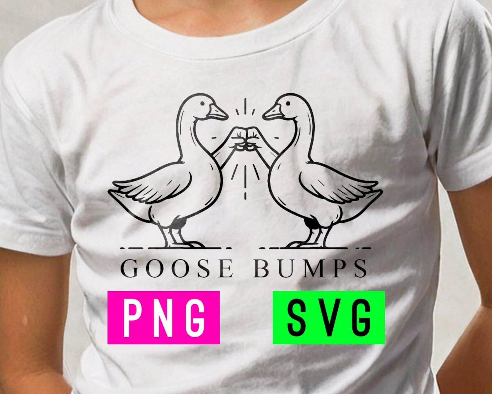 Goose Bumps SVG + PNG | Artpush - Etsy
