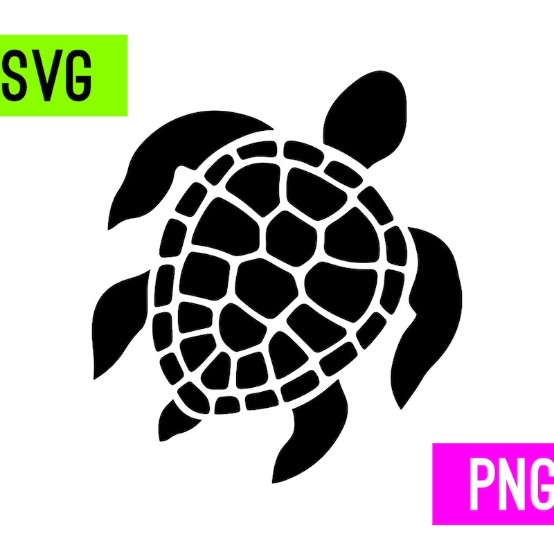 Sea Turtle Svg - Etsy