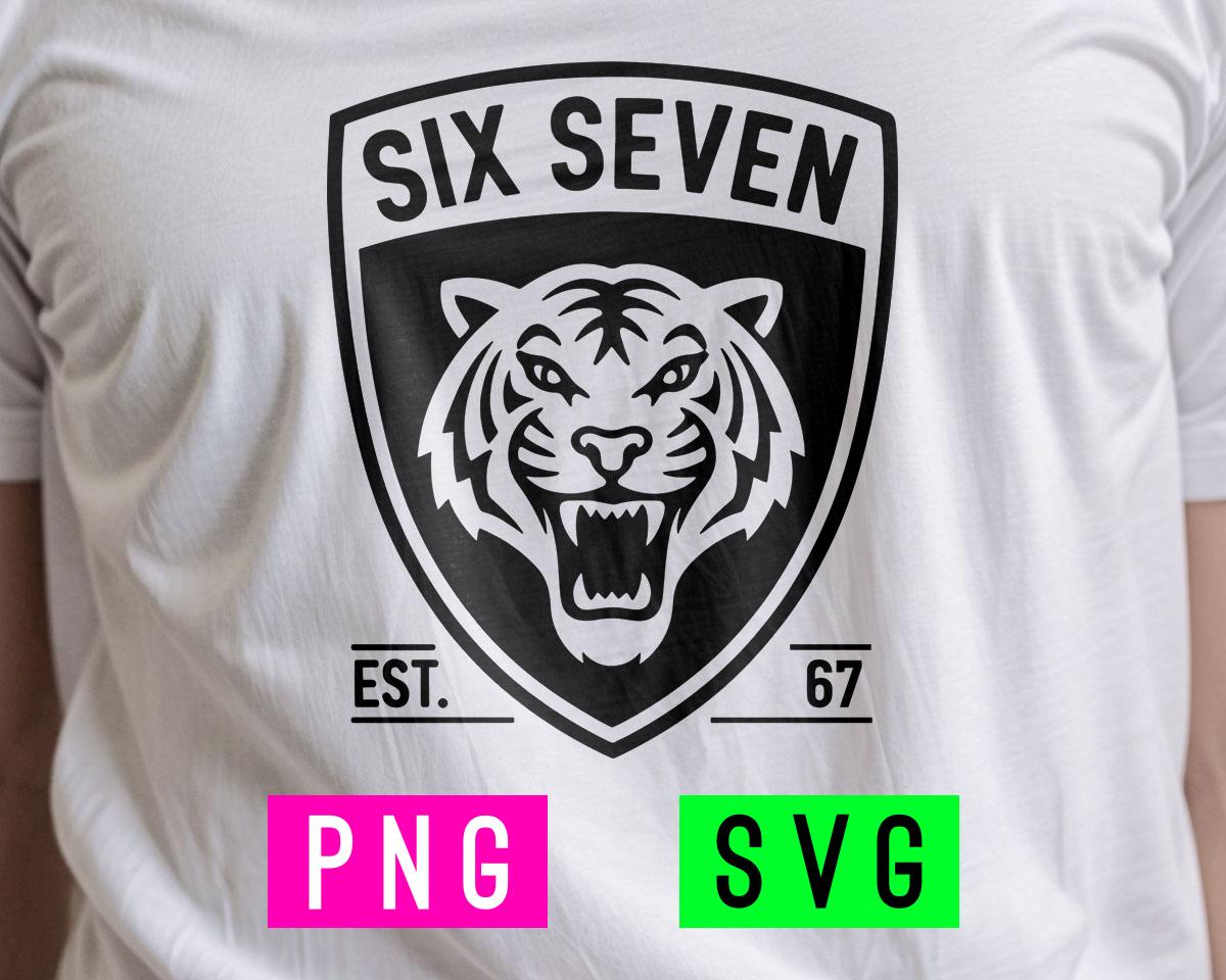 Six Seven Bundle (7 Designs) SVG + PNG | Artpush - Etsy