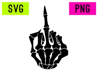 Buy Middle Finger SVG Bundle Skeleton Middle Finger SVG Middle Online in India - Etsy