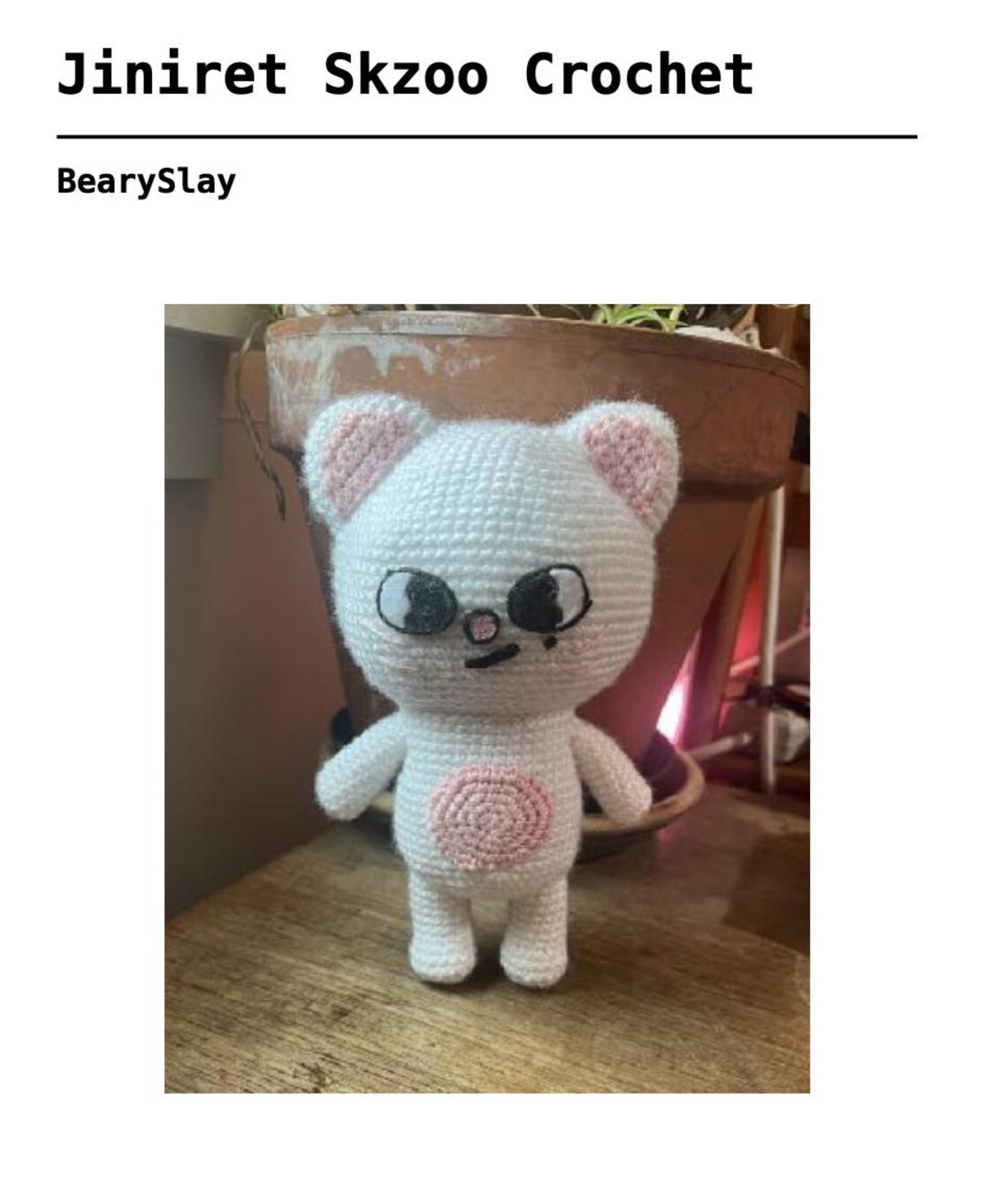 ALL Skzoo Crochet Plush Pattern - Etsy