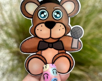 Five Nights at Freddy's Freddy Fazbear's Pizza Place Holographic Vinyl ...