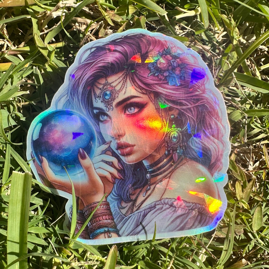 Purple Gypsy Sticker - Etsy