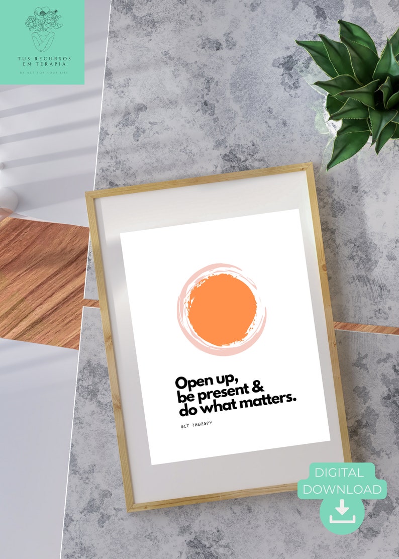 ACT TRIFLEX: Open Up- Be Present- Do What Matters. Acceptance ...