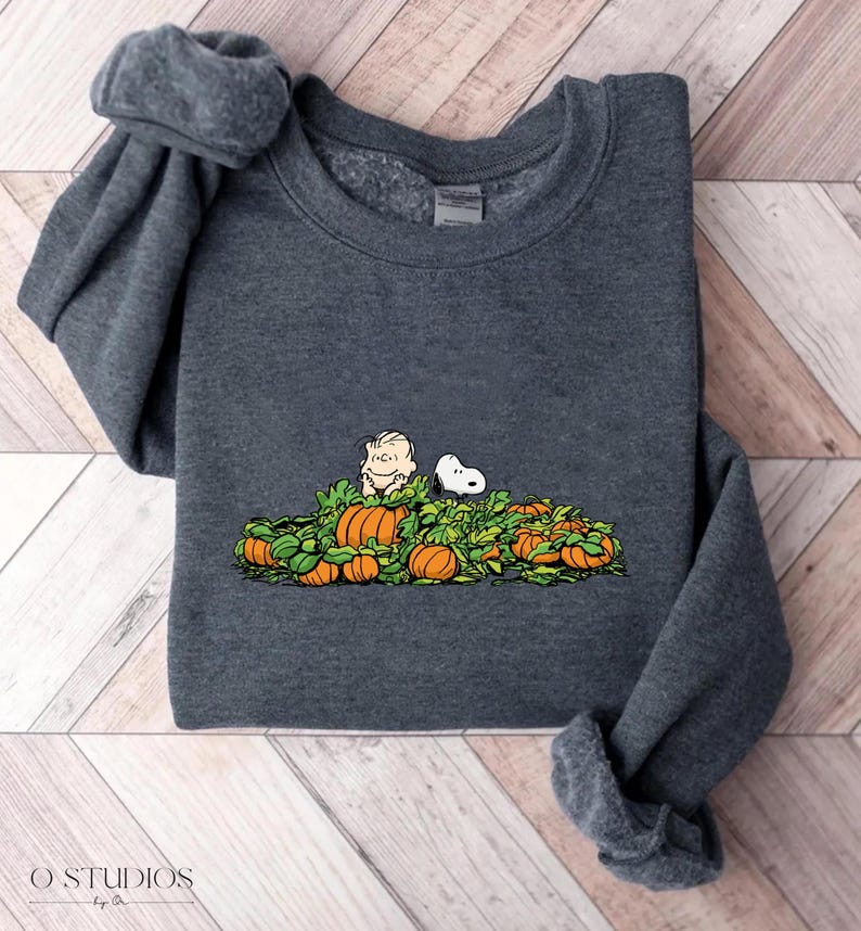 Fall Snoopy Sweatshirt, Charlie Brown Sweatshirt, Snoopy Shirt, Snoopy ...