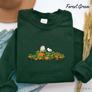 Fall Snoopy Sweatshirt, Charlie Brown Sweatshirt, Snoopy Shirt, Snoopy ...