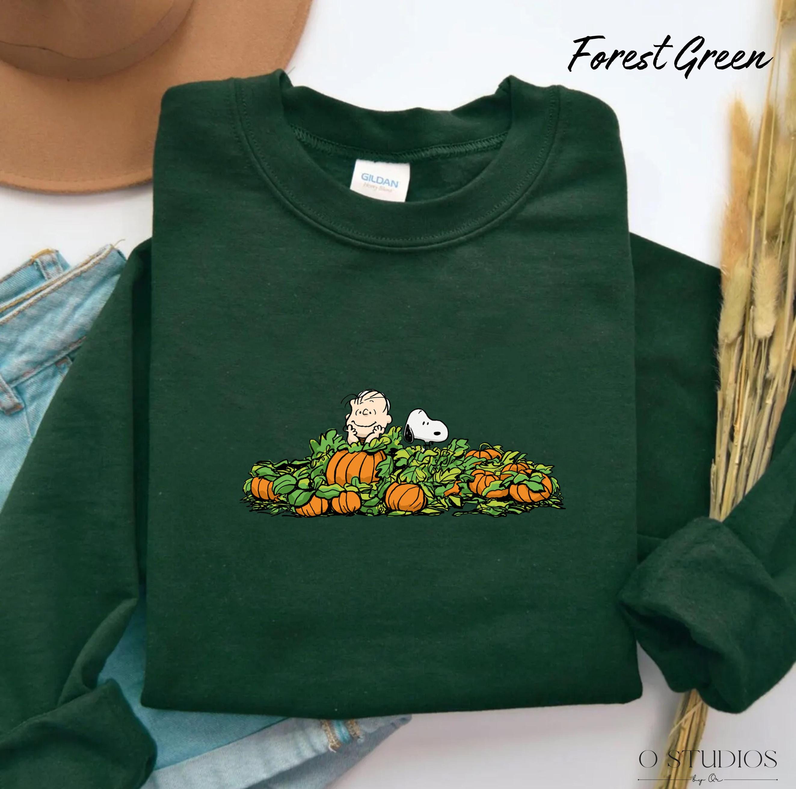 Fall Snoopy Sweatshirt, Charlie Brown Sweatshirt, Snoopy Shirt, Snoopy ...