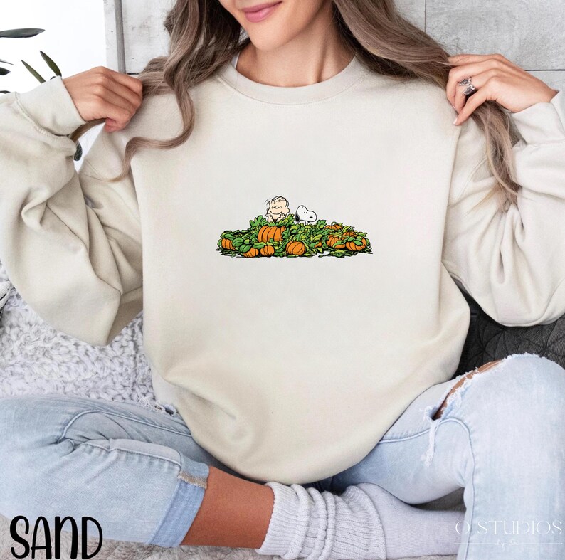 Fall Snoopy Sweatshirt, Charlie Brown Sweatshirt, Snoopy Shirt, Snoopy ...