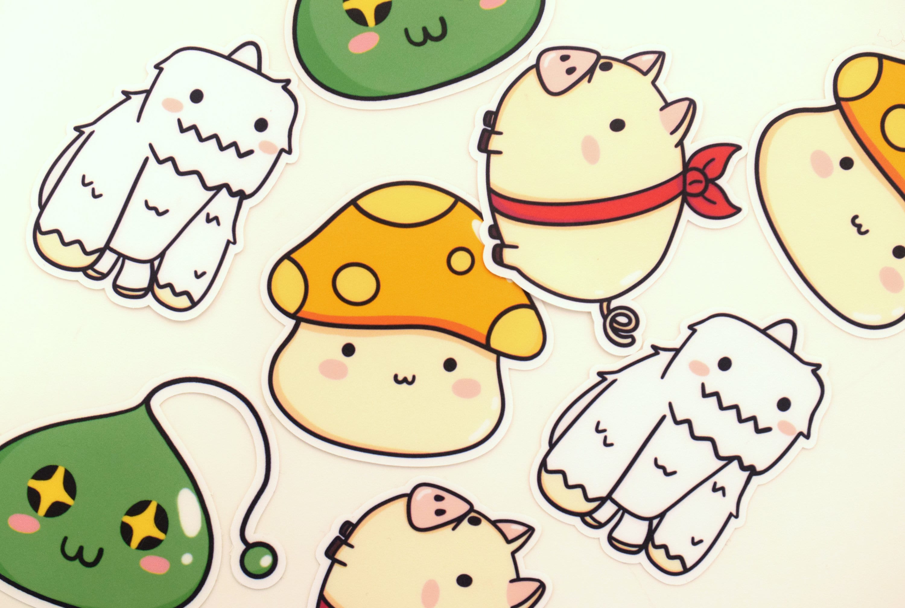 Maplestory Monster Vinyl Stickers | Waterproof Glossy | Waterproof ...