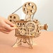 DIY 3D Hand Crank Film Projector Wooden Building Assembly Kit Toy - Etsy