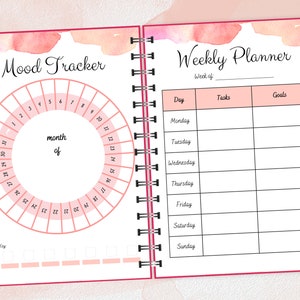 Printable Anxiety Journal, Mental Health, Self Care Journal, Anxiety ...