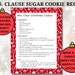 Letter From Mrs Claus, A4 Size, Sugar Cookie Recipe, Hot Chocolate ...