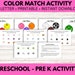 Printable Color Sorting Activity, Toddler Activity, Toddler Busy Binder ...